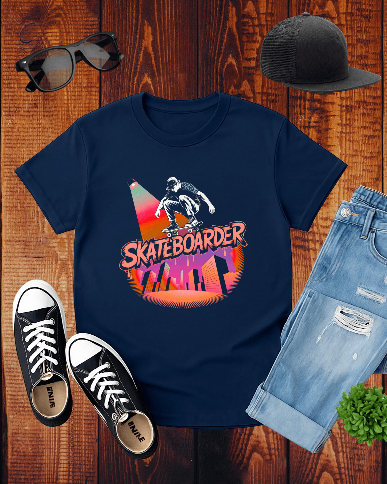 ASPHALT WAVES T-Shirt – SUNSETGRIND